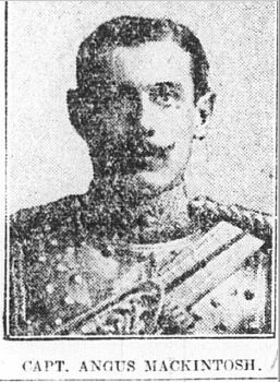 Captain Angus Mackintosh | Roath Local History Society