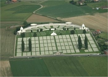 tyne cot memorial aerial view | Roath Local History Society