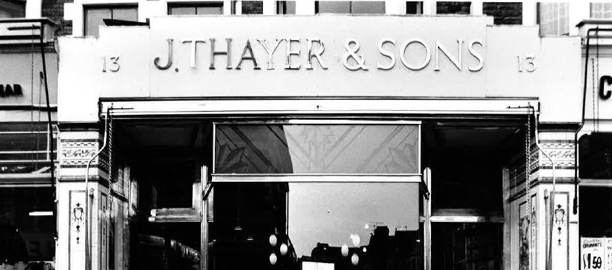 J Thayer & Sons | Roath Local History Society