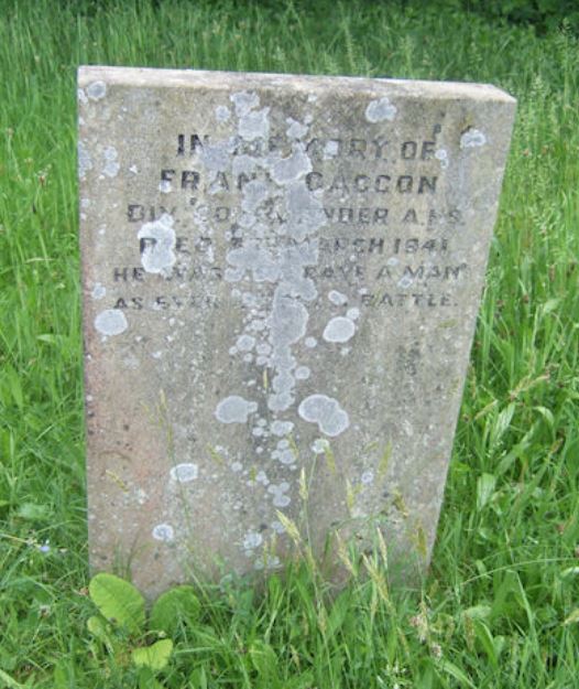 Gravestone at Cathays Cemetery | Roath Local History Society