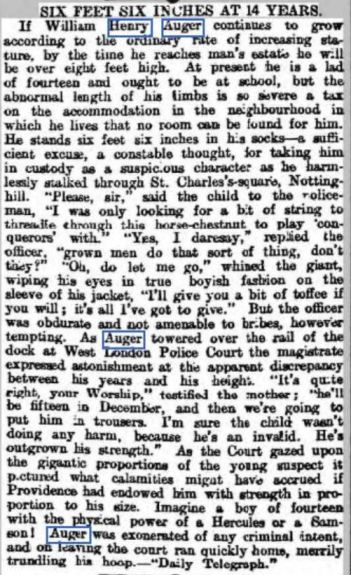 Captain George Auger, the Cardiff Giant, tallest man on Earth and the ...