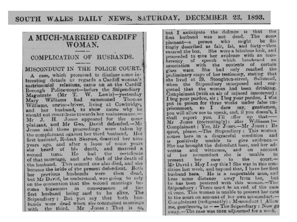 Infirmary Plaque – Thomas Williams – a colourful story involving bigamy ...