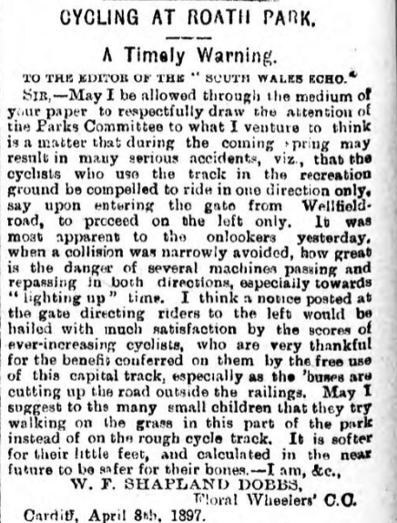 Roath Recreation Ground | Roath Local History Society